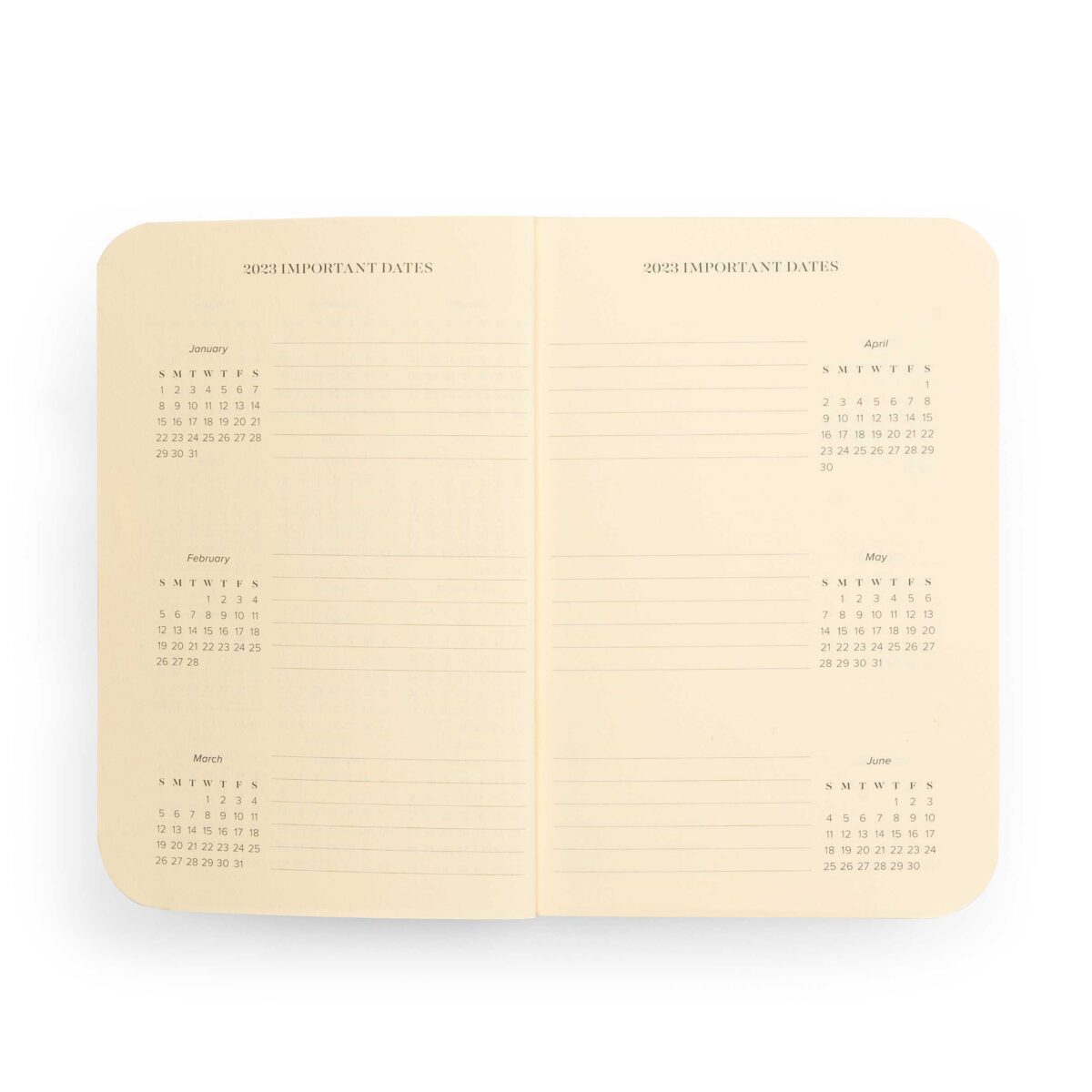 2023 Marble Pocket Planner - Write Concept