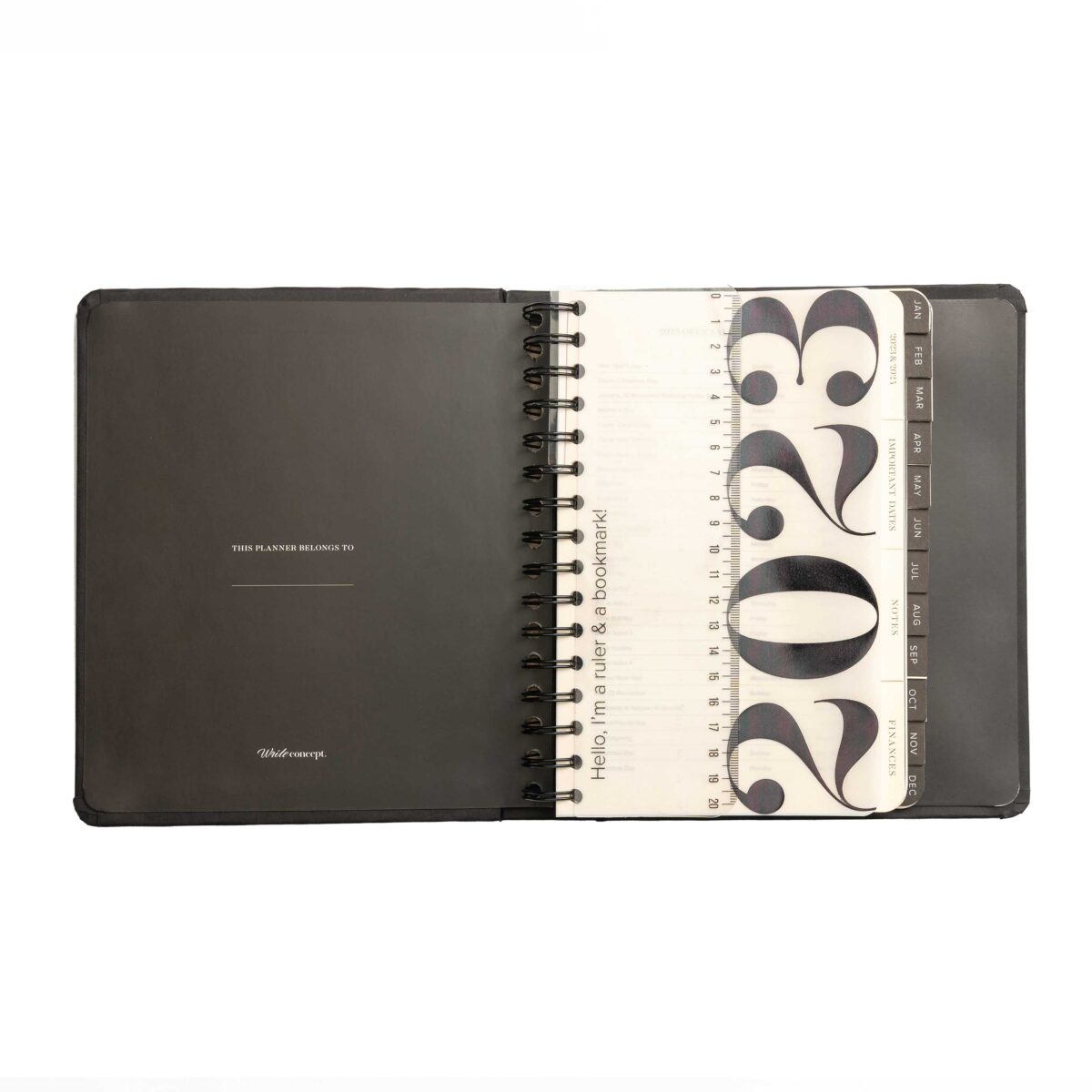 BLK 2023 Desk Planner - Write Concept