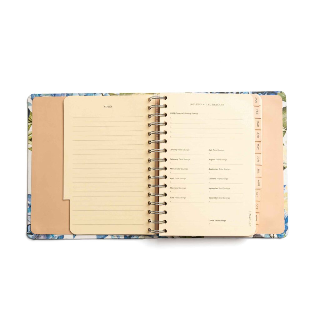 Blue 2023 Desk Planner - Write Concept