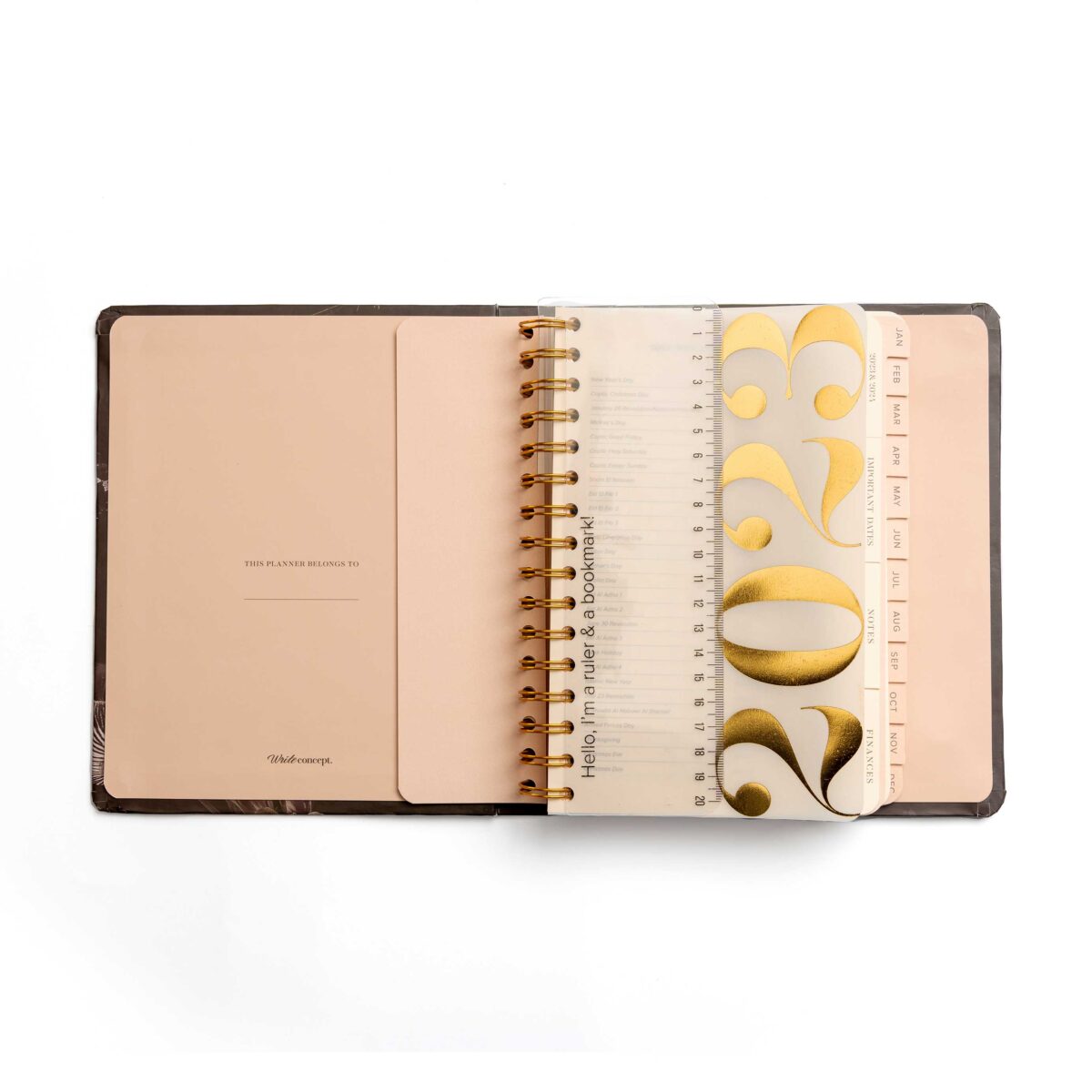 Dalia 2023 Desk Planner - Write Concept