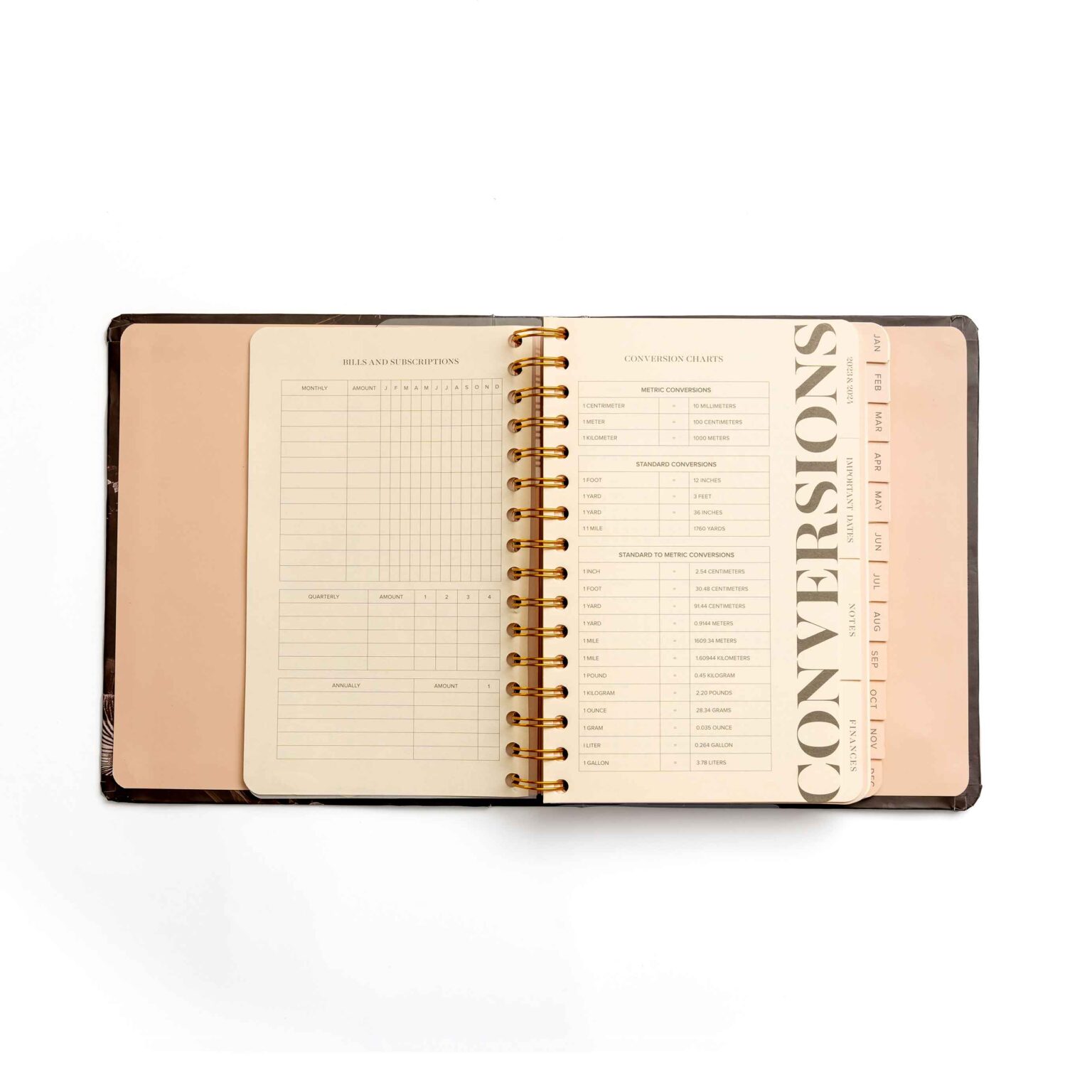 Dalia 2023 Desk Planner - Write Concept