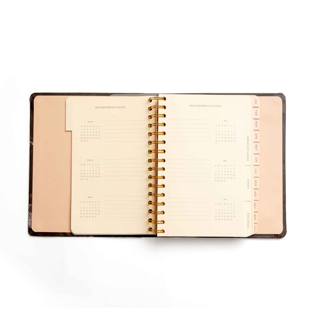 Dalia 2023 Desk Planner - Write Concept