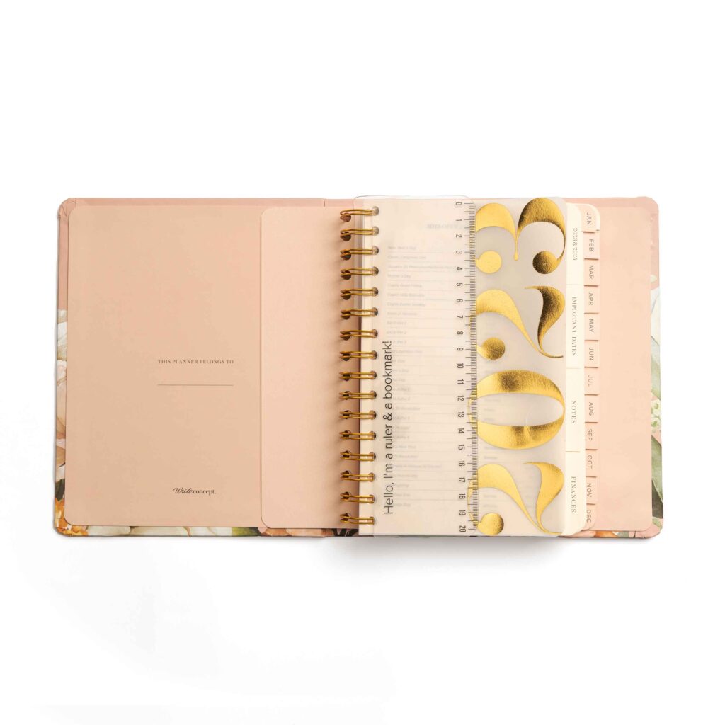 Nude 2023 Desk Planner - Write Concept