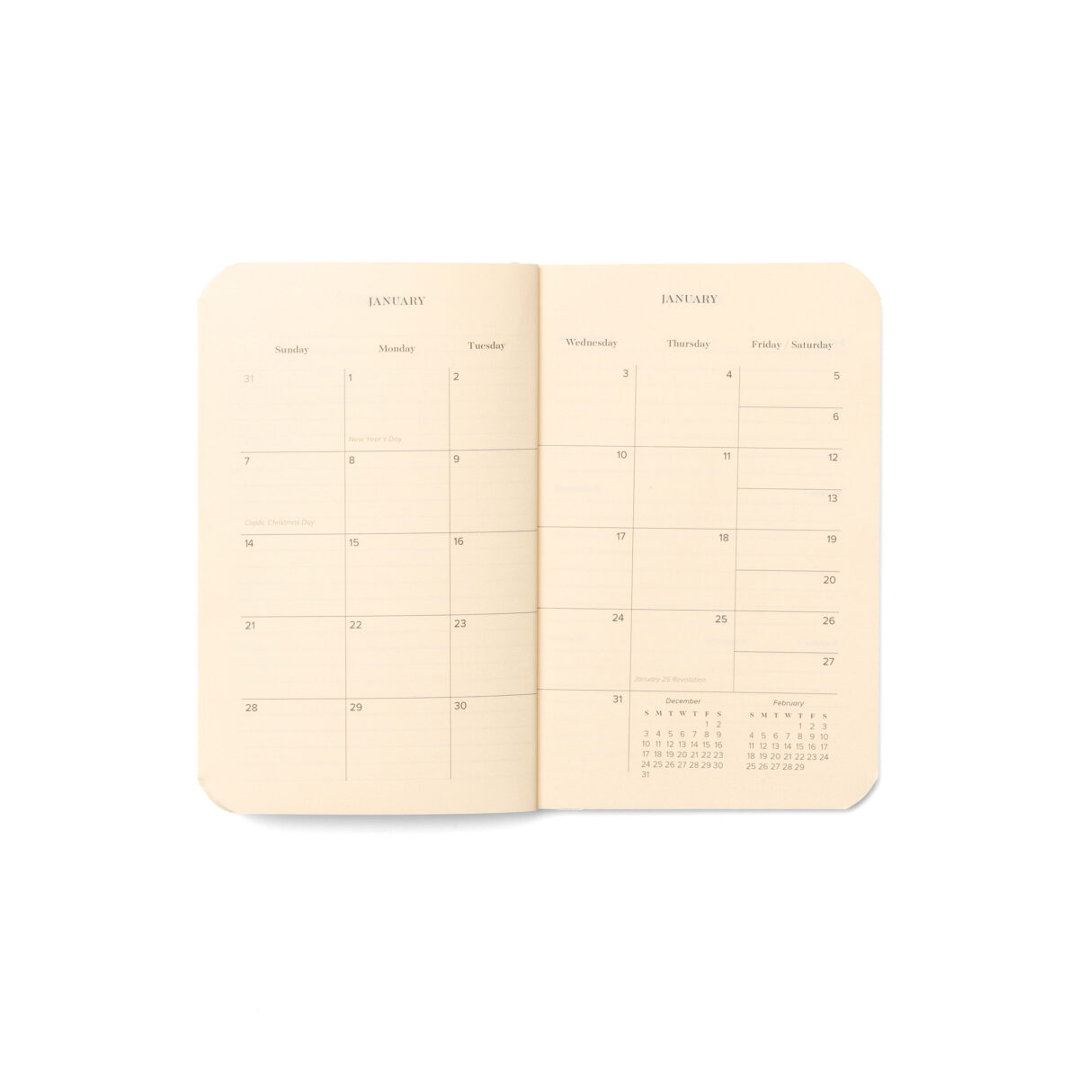 Orchid 2024 Pocket Planner - Write Concept
